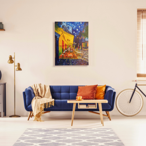 500W UV Printed Far Infrared Aluminium Panel Heater – Café Terrace at ...